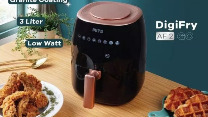 MITO AF2 2026 Diuji 30 Hari Hemat Listrik 40 persen untuk Masak Harian ...