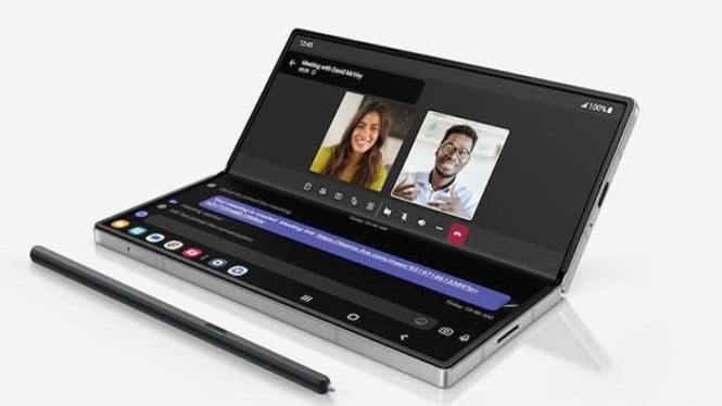 Galaxy Z Fold6 2026 Ubah Rutinitas Kerja Hybrid, AI Bantu Multitasking ...