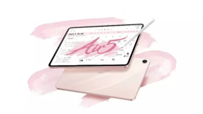 OPPO Pad Air 5 Hadir Warna Putih Baru, Layar 2.8K dan Baterai 10.050mAh