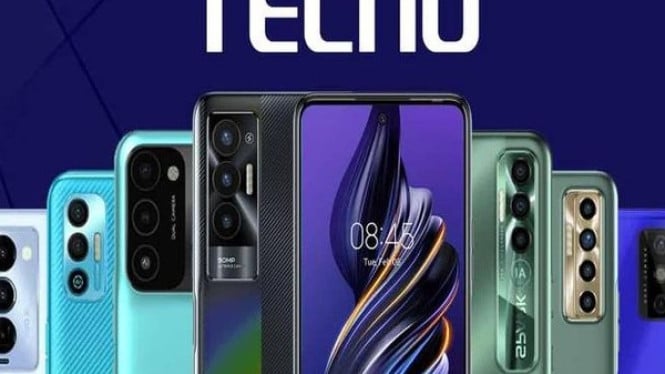 Daftar Harga HP Tecno Juni 2026, Ada yang Belum Sampai Rp1 Juta