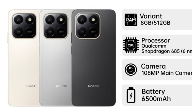 3 HP HONOR Terbaru di Indonesia, Harga Mulai Rp 2 Jutaan
