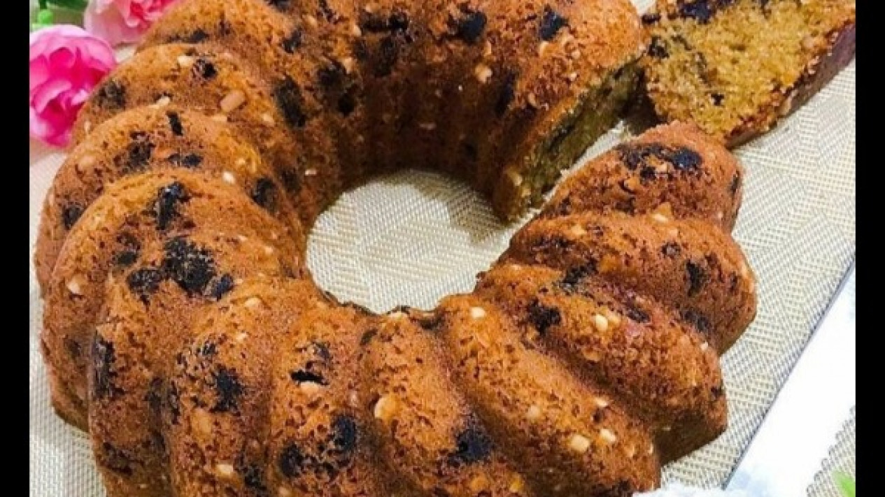 Foto RESEP: Cake Kurma yang Lembut dan Harum, Cocok untuk Hidangan Lebaran