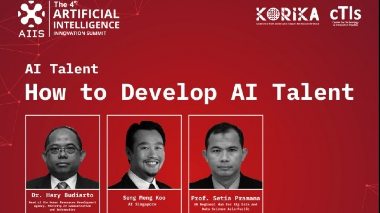 Foto AIIS 2024: Bagaimana Cara Mengembangkan Talenta dalam Bidang AI di Indonesia dan Asia-Pasific