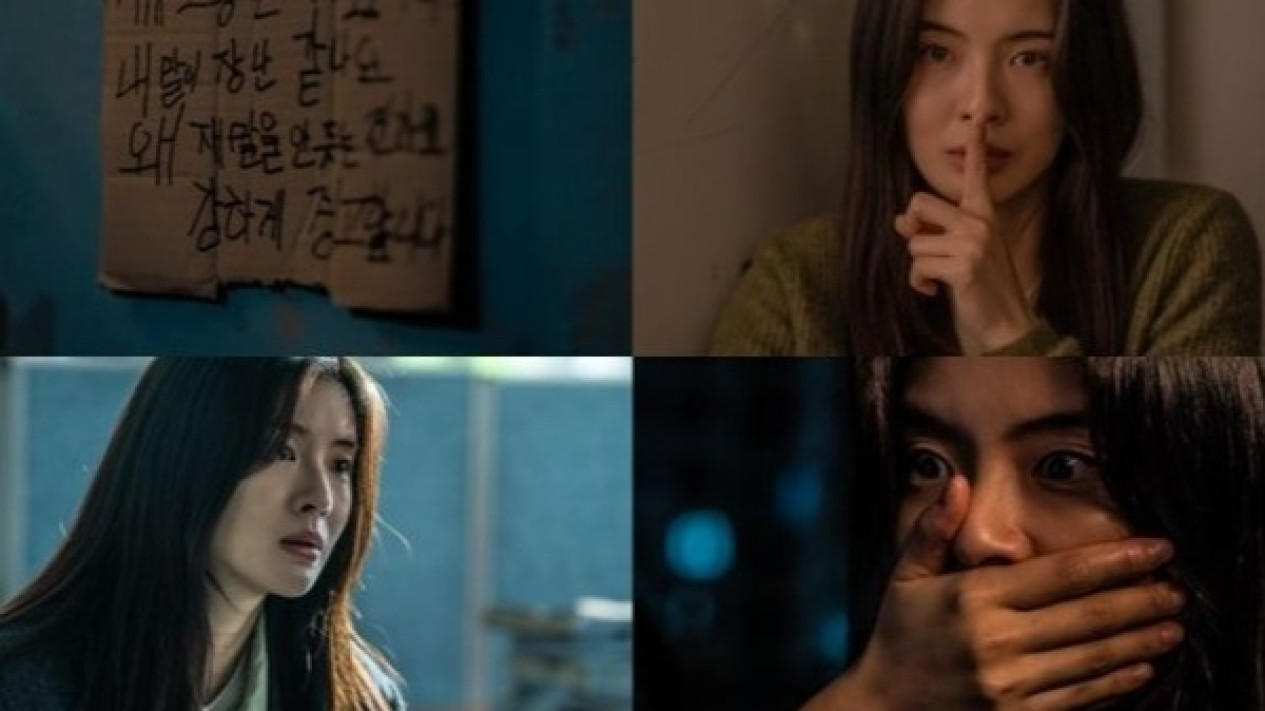 Foto Lee Sun-Bin, Kim Min-Seok, Han Soo-Ah dan Ryu Kyung-Soo Menjelajahi Apartemen Berhantu ...