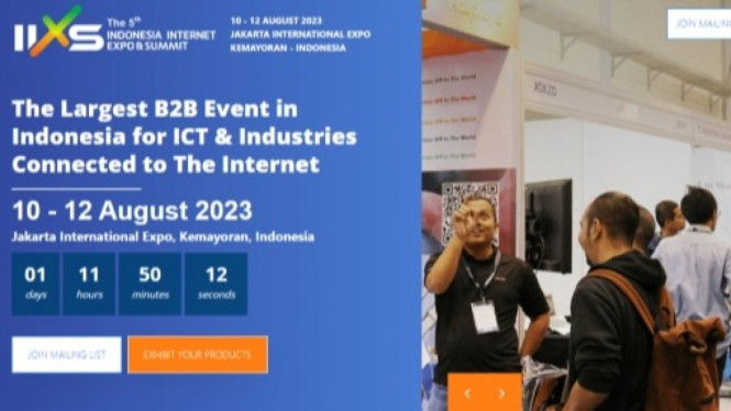 200 Pembicara Akan Hadir di Indonesia Internet Expo & Summit (IIXS) 2023