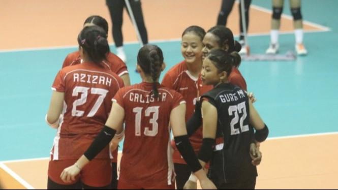 Hasil Mengejutkan Moji Volley Cup 2025: Timnas Voli Putri U-21 Kalahkan Rajawali O2C!