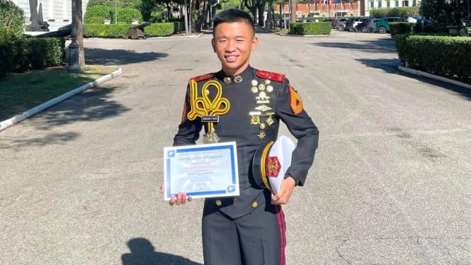 Yuk kenalan dengan Menanda Putra Duta, Perwira TNI AL Keturunan ...