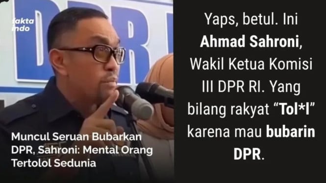 Mengenal Ahmad Sahroni, Anggota DPR yang Kontroversi dengan Ucapan “Tolol”