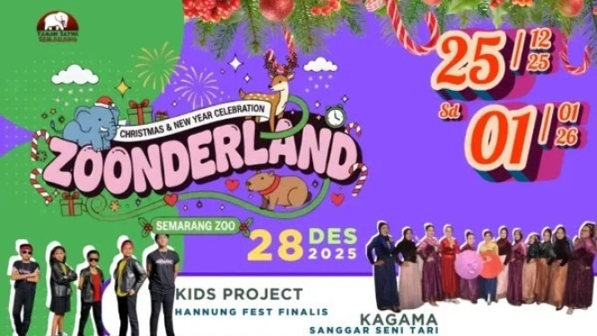 Zoonderland Semarang Zoo 2025–2026, Liburan Akhir Tahun Penuh Musik dan ...