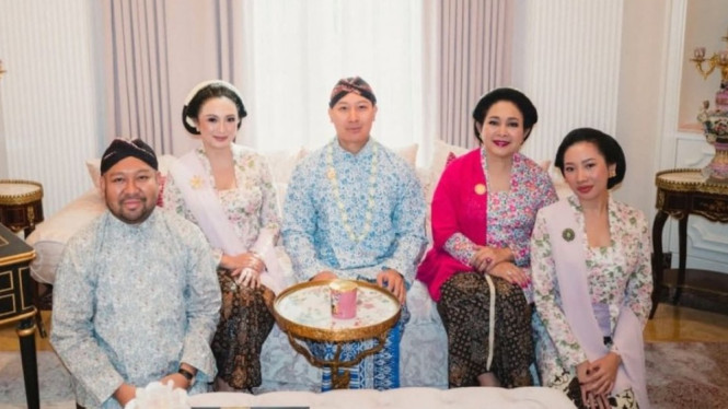 Pernikahan Darma Mangkuluhur Anak Tommy Soeharto dengan Patricia ...