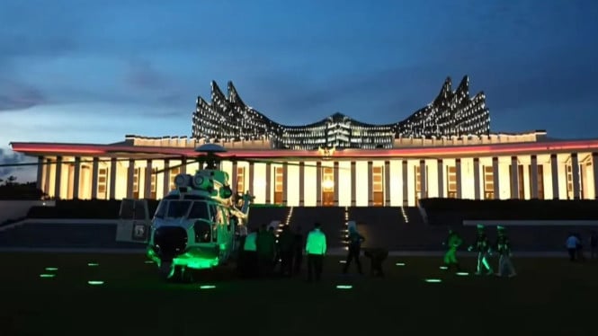 Presiden Prabowo Lakukan Kunjungan Perdana sebagai Presiden ke IKN ...