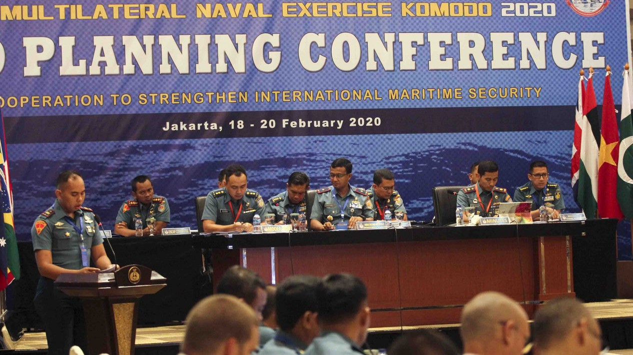 Multilateral Naval Exercise Komodo 2020 - Vlix.id
