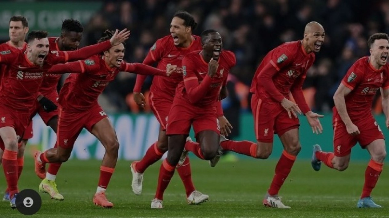 Penantian 10 Tahun, Liverpool Juara Piala Liga 2022 - Vlix.id
