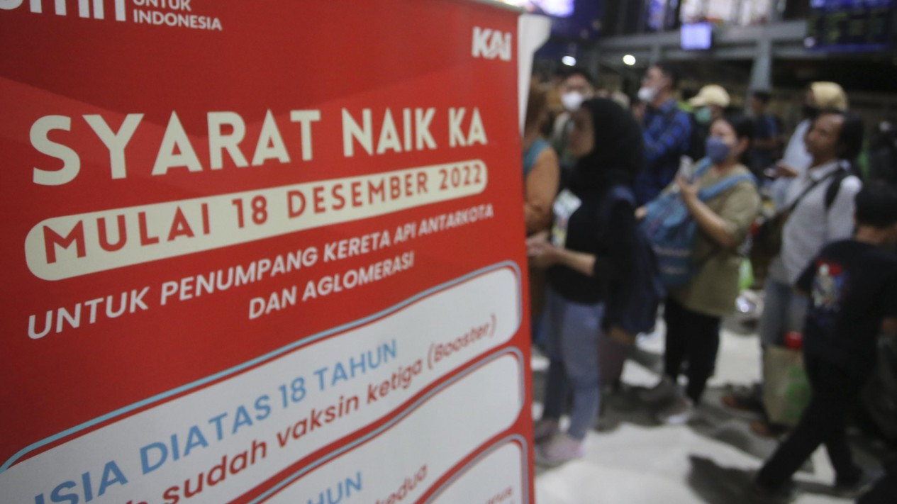 Catat, 19-21 April Puncak Arus Mudik di Stasiun Pasar Senen - Vlix.id