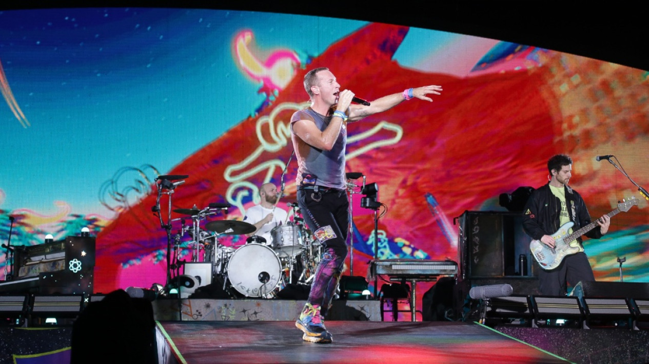 Konser Perdana Coldplay di Jakarta - Vlix.id