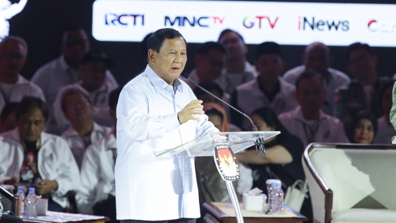 Bertema Pertahanan Ini Potret Prabowo Di Debat Ketiga Capres Vlix Id