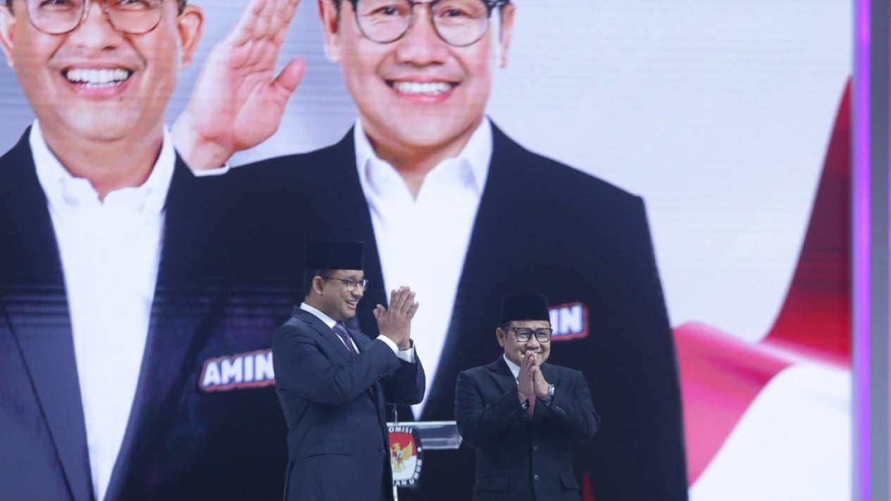 Anies Baswedan di Debat Kelima Capres Pemilu 2024 - Vlix.id