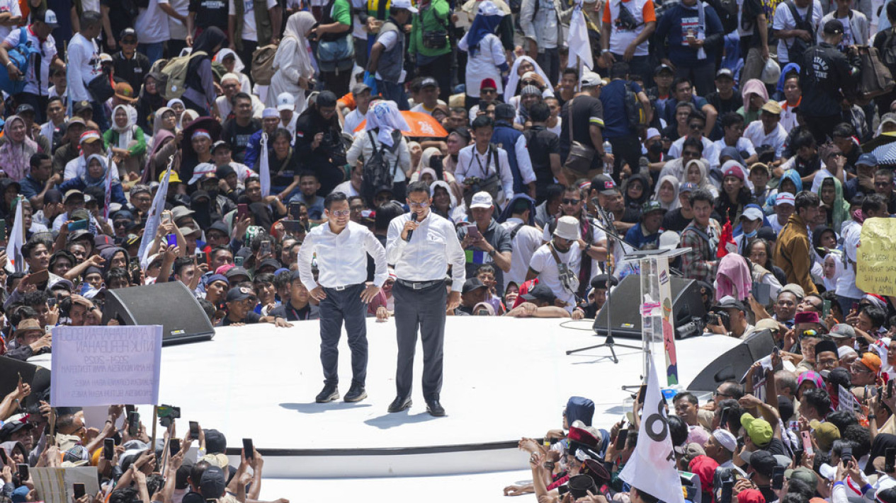 Kampanye Akbar Anies Baswedan-Muhaimin Iskandar di JIS - Vlix.id Kampanye Akbar Anies Baswedan-Muhaimin Iskandar di JIS - Vlix.id