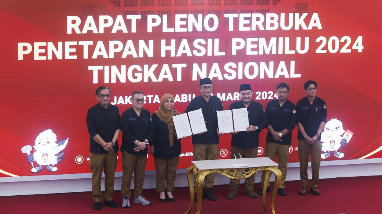 Rapat Pleno Terbuka Penetapan Hasil Pemilu 2024 Nasional Vlix Id