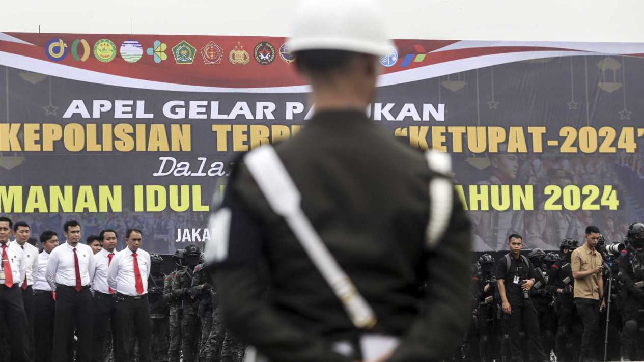 Apel Gelar Pasukan Operasi Ketupat Tahun 2024 - Vlix.id