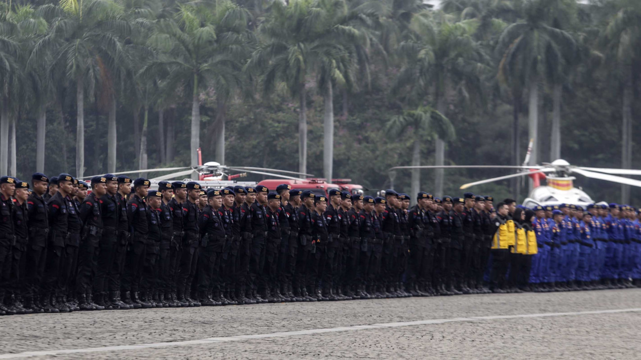 Apel Gelar Pasukan Operasi Ketupat Tahun 2024 - Vlix.id