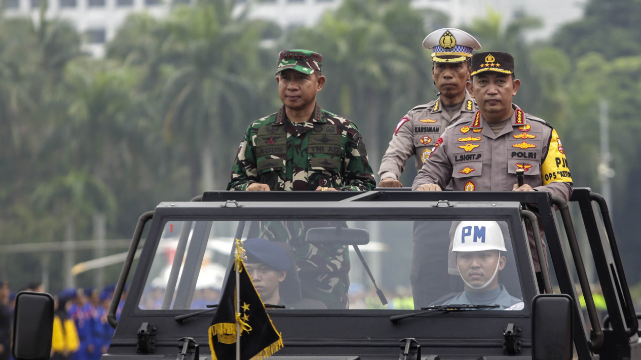 Apel Gelar Pasukan Operasi Ketupat Tahun 2024 - Vlix.id