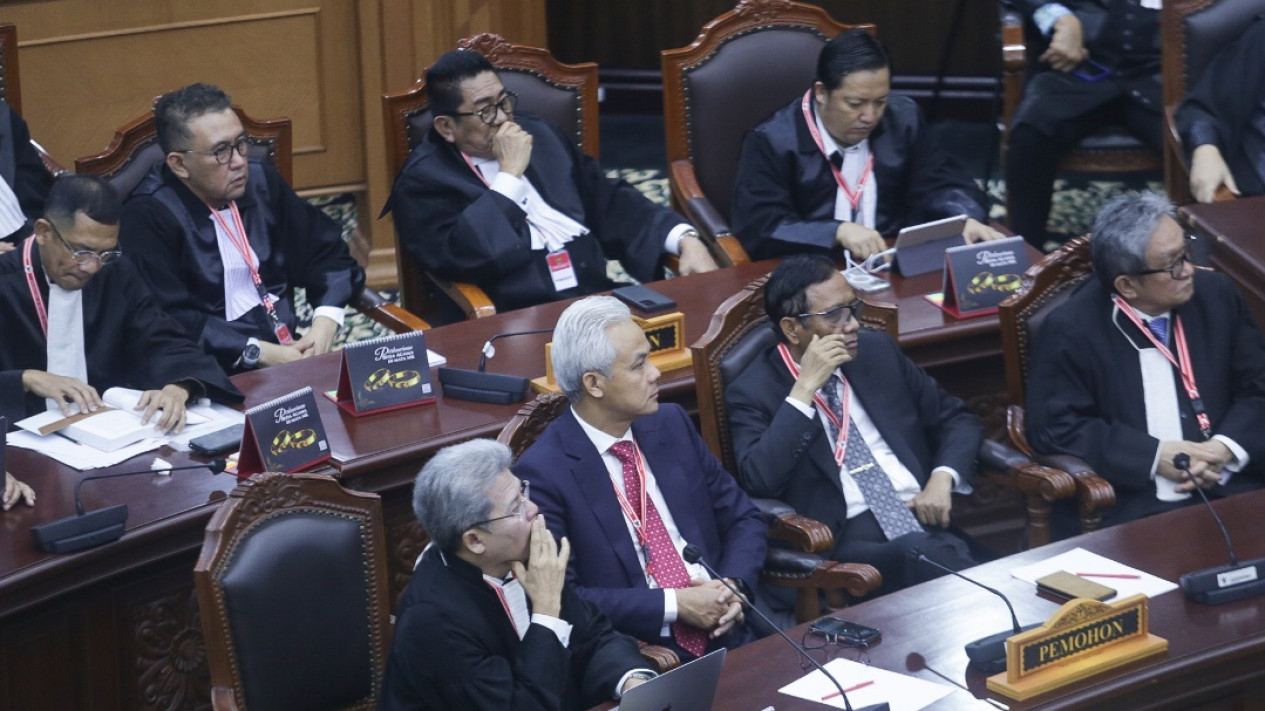 Gugatan Perselisihan Hasil Pilpres Ganjar-Mahfud Ditolak MK - Vlix.id