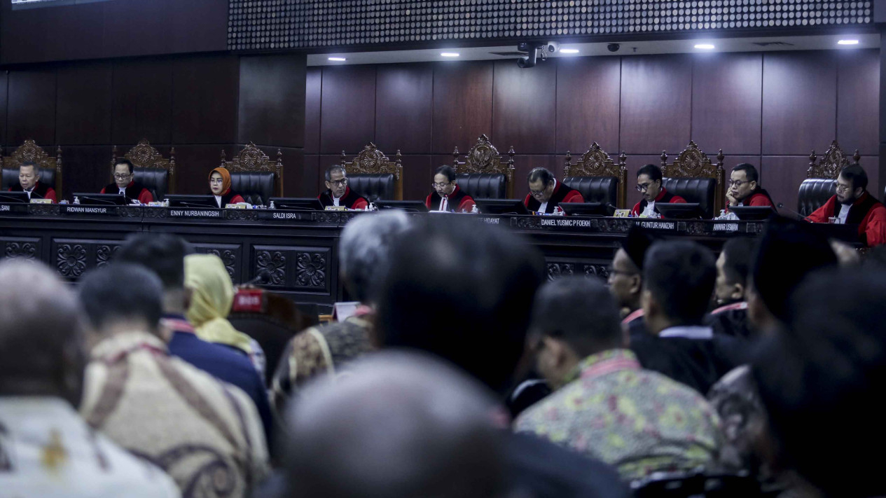 Sidang Putusan Dismissal 52 Perkara PHPU Pileg 2024 di MK - Vlix.id Sidang Putusan Dismissal 52 Perkara PHPU Pileg 2024 di MK - Vlix.id