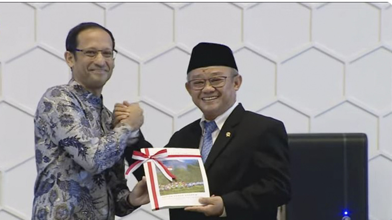 Sertijab Menteri Pendidikan, Kebudayaan, Riset dan Teknologi - Vlix.id