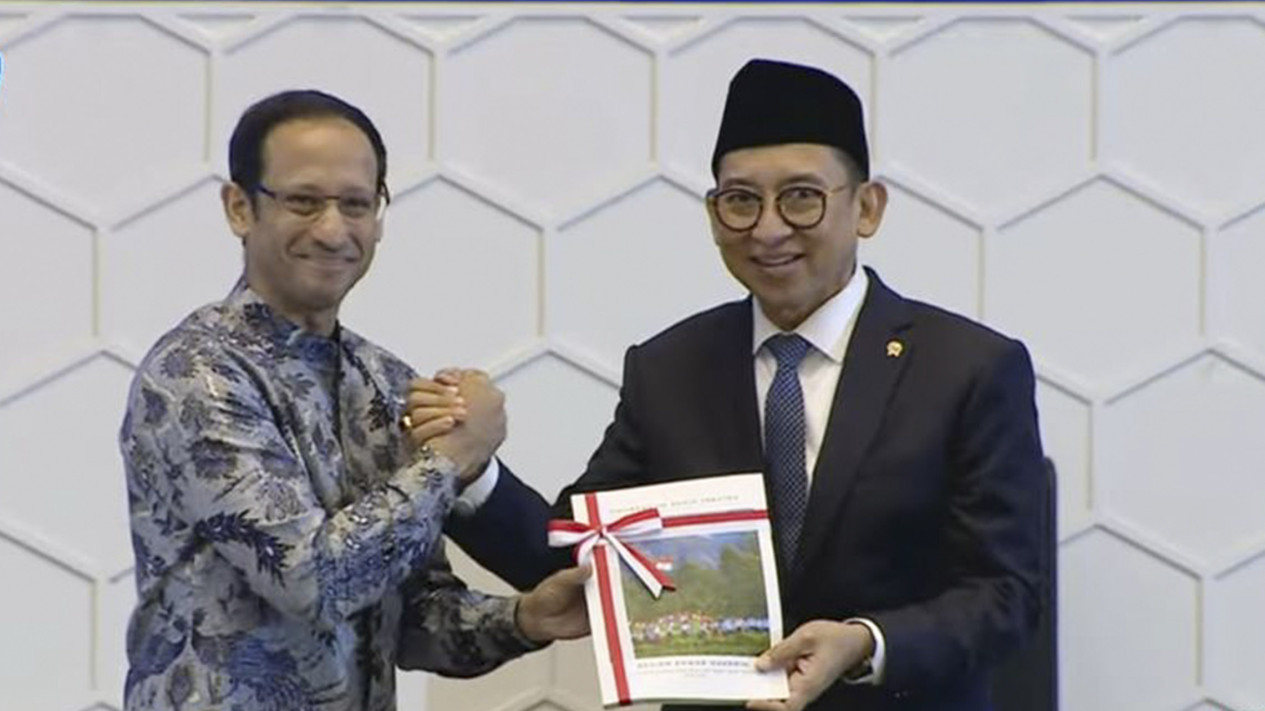 Sertijab Menteri Pendidikan, Kebudayaan, Riset dan Teknologi - Vlix.id