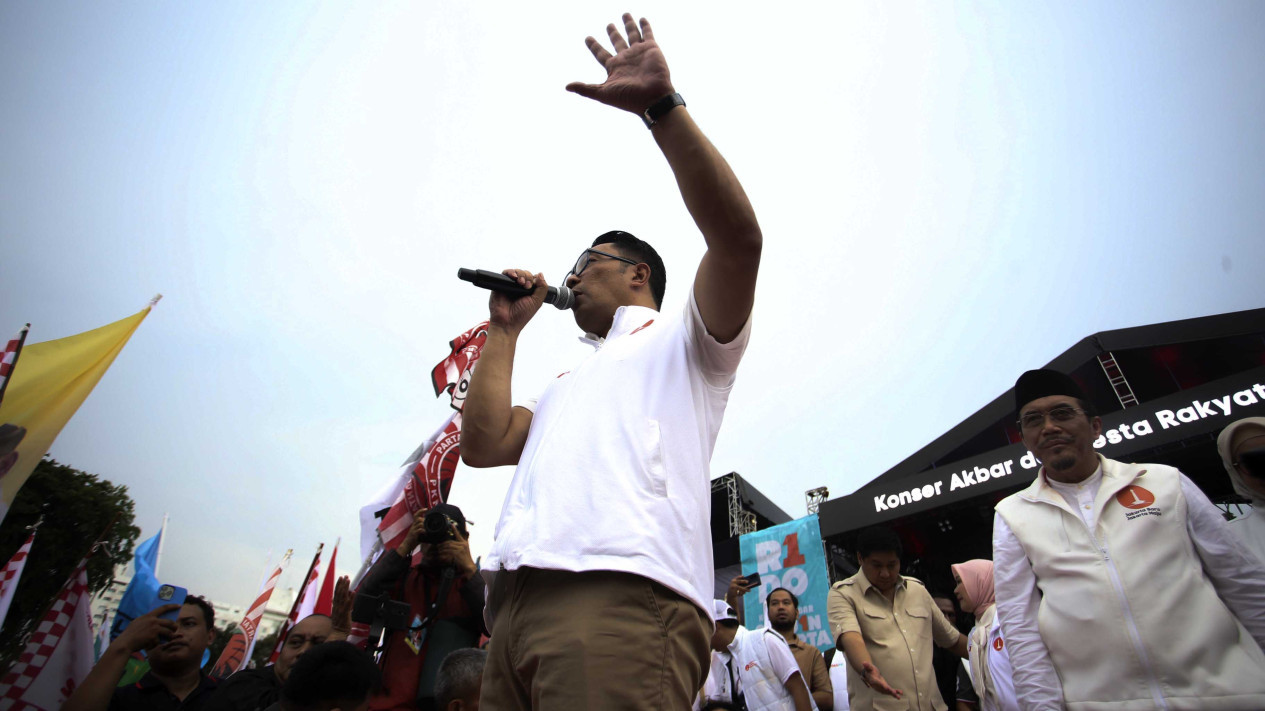 Kampanye Akbar Ridwan Kamil-Suswono Pilkada Jakarta - Vlix.id