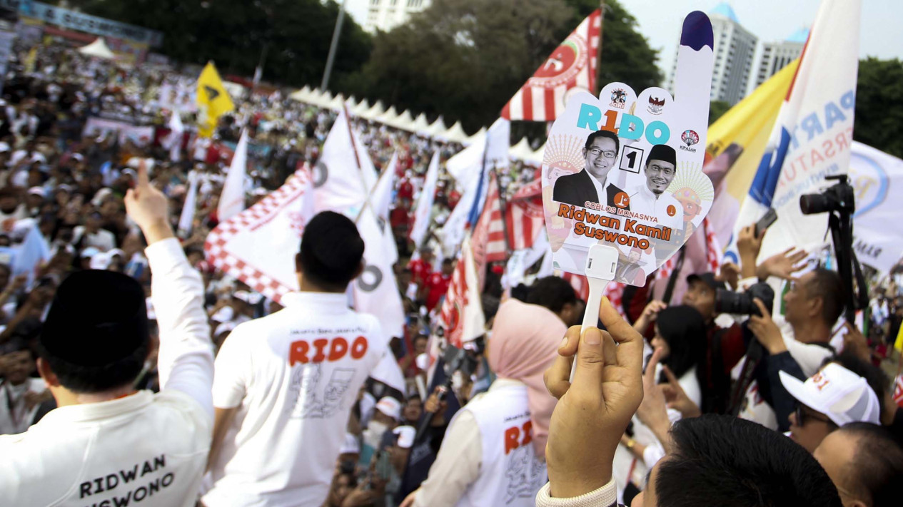 Kampanye Akbar Ridwan Kamil-Suswono Pilkada Jakarta - Vlix.id