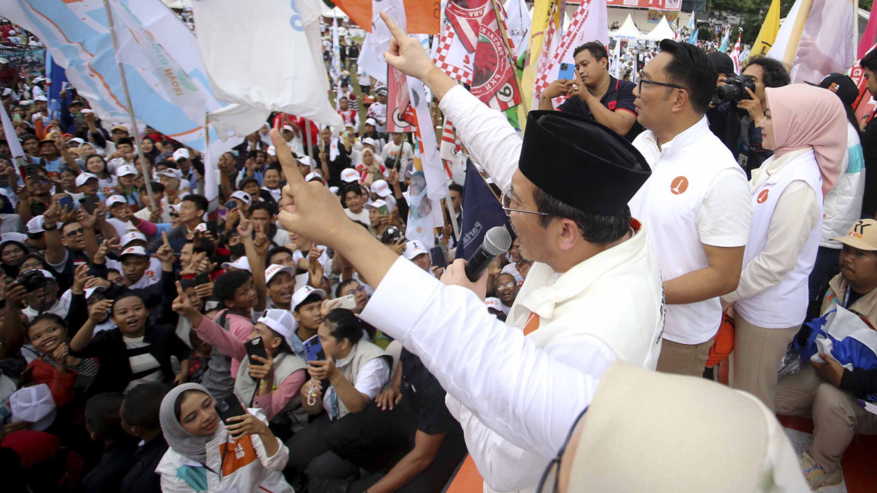 Kampanye Akbar Ridwan Kamil-Suswono Pilkada Jakarta - Vlix.id