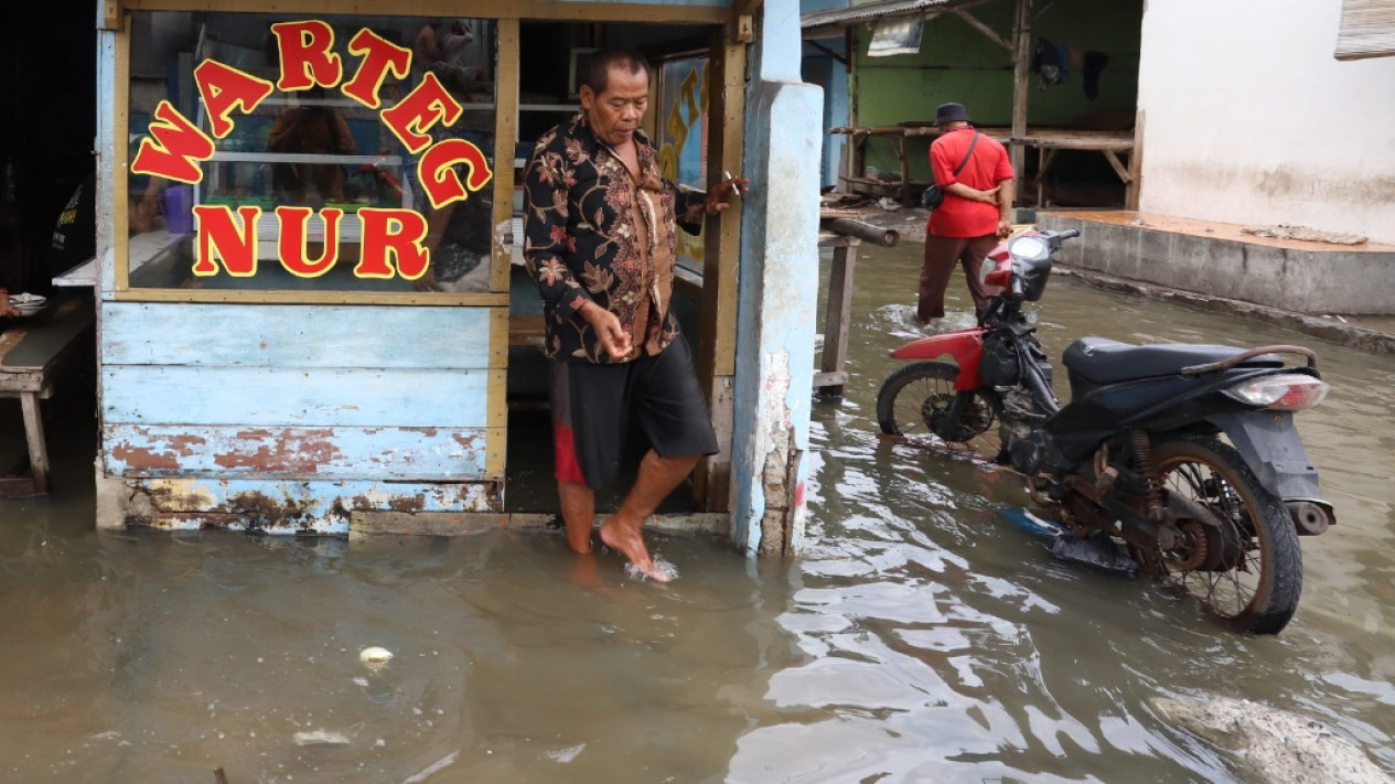 Banjir Rob Jakarta Utara - Vlix.id