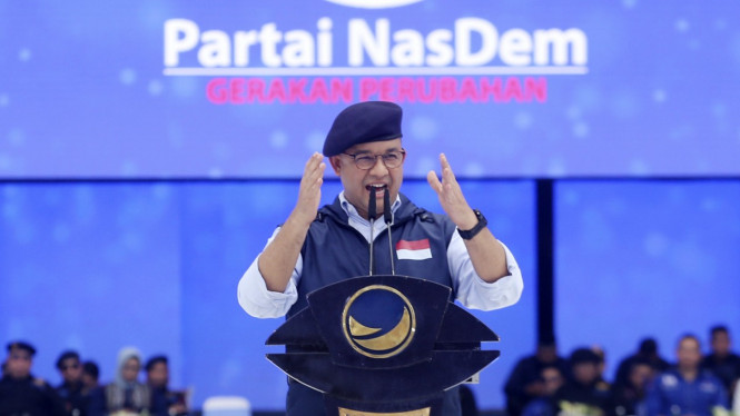 Anies Baswedan Hadiri Apel Siaga Perubahan Nasdem - Vlix.id