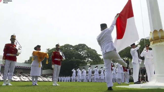Upacara Peringatan HUT RI ke-78 di Istana Negara - Vlix.id