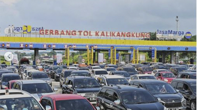 Arus Mudik, One Way & Contraflow Tol Trans Jawa Diperpanjang - Vlix.id