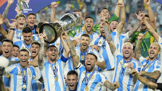 Argentina Juara Copa America 2024 - Vlix.id