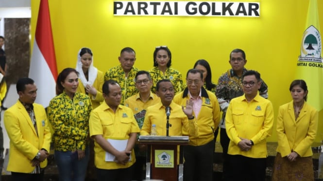 Pengumuman Susunan Kepengurusan Partai Golkar - Vlix.id