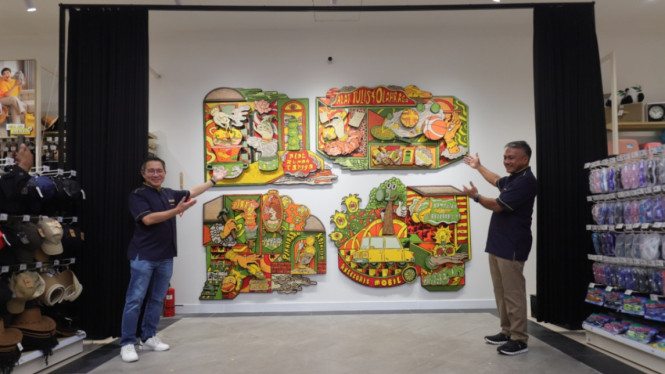 Instalasi Seni di Toko ke-900 Jaringan MR.DIY - Vlix.id