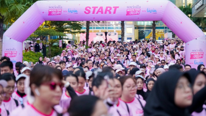 Sociolla Bestie Pink Run 2025 - Vlix.id