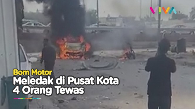 Bom Sepeda Motor di Irak Meledak hingga Tewaskan 4 Orang - Vlix.id