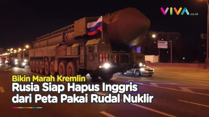 Putin Luncurkan Rudal Nuklir, Inggris Hilang dari Peta - Vlix.id