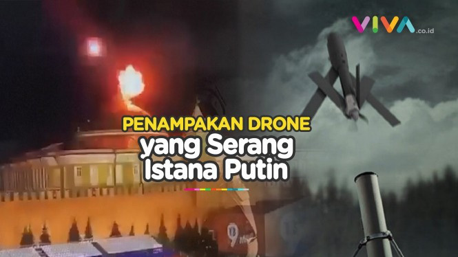 Wujud Drone Mematikan yang Nyaris Tebas Nyawa Putin - Vlix.id